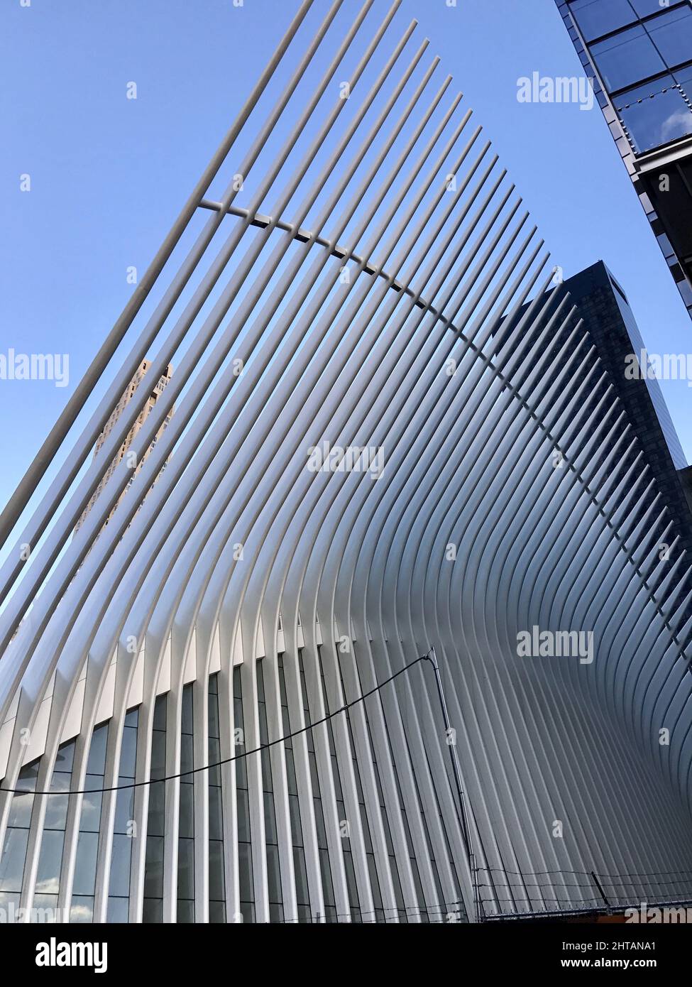 Abstract exterior design of a modern building Stock Photo - Alamy