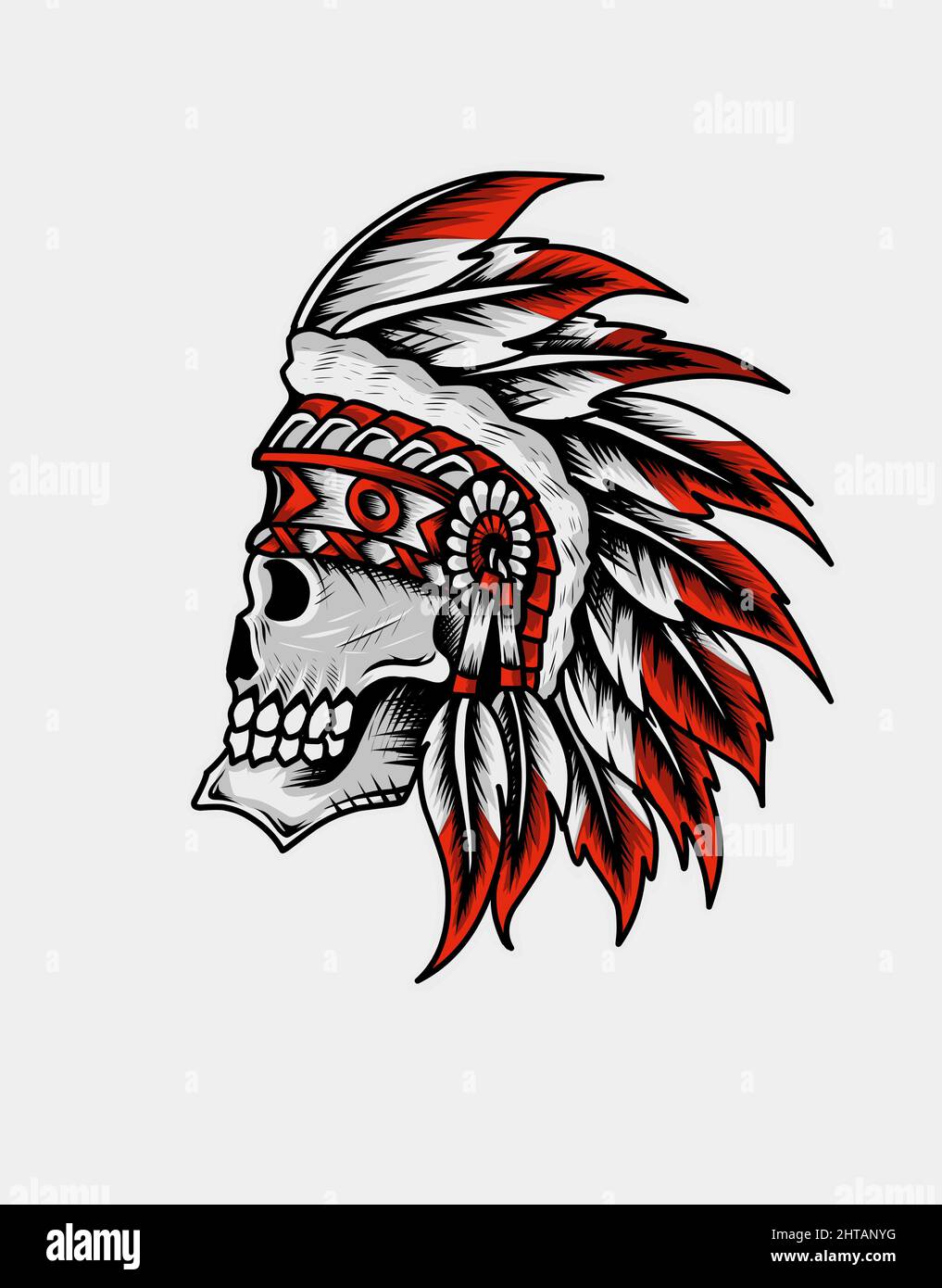 Apache artwork Stock Vector Images - Alamy