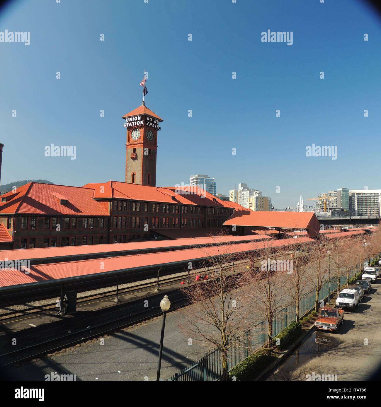 Distant flag hi-res stock photography and images - Alamy