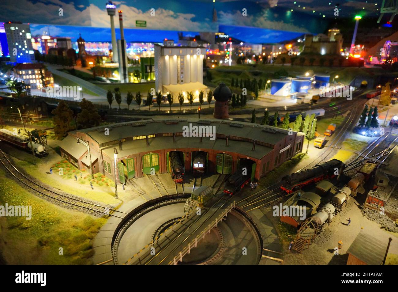 Inside interior model miniature town hi-res stock photography and ...