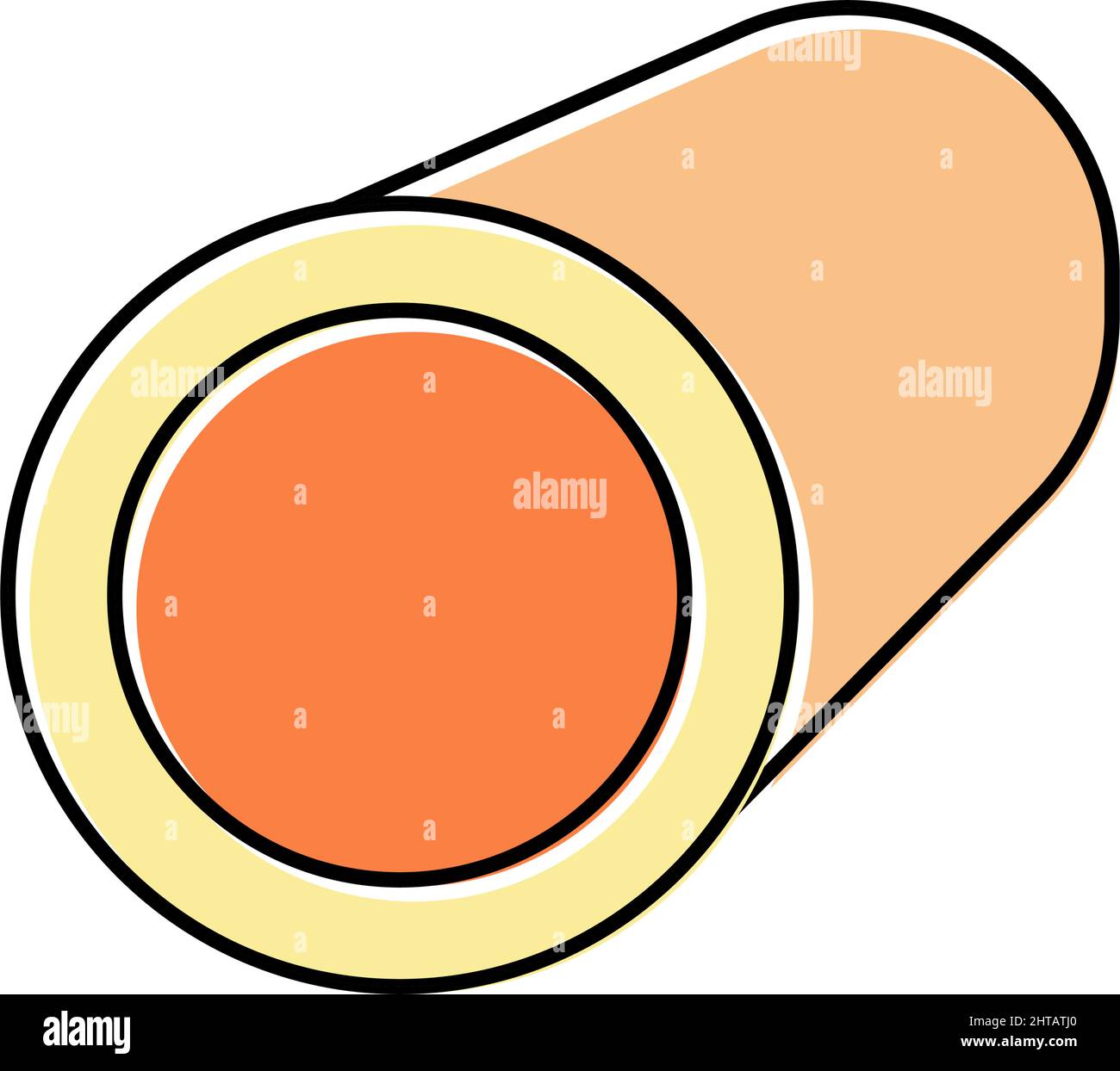 Sheet metal pipe Stock Vector Images - Alamy
