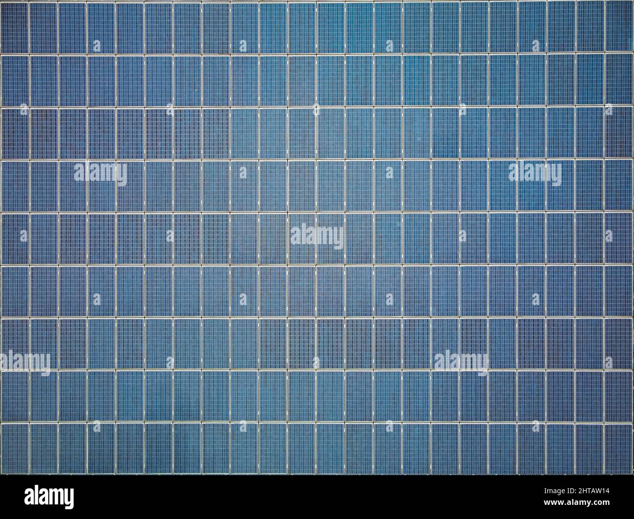 Top view of blue solar panels Stock Photo - Alamy