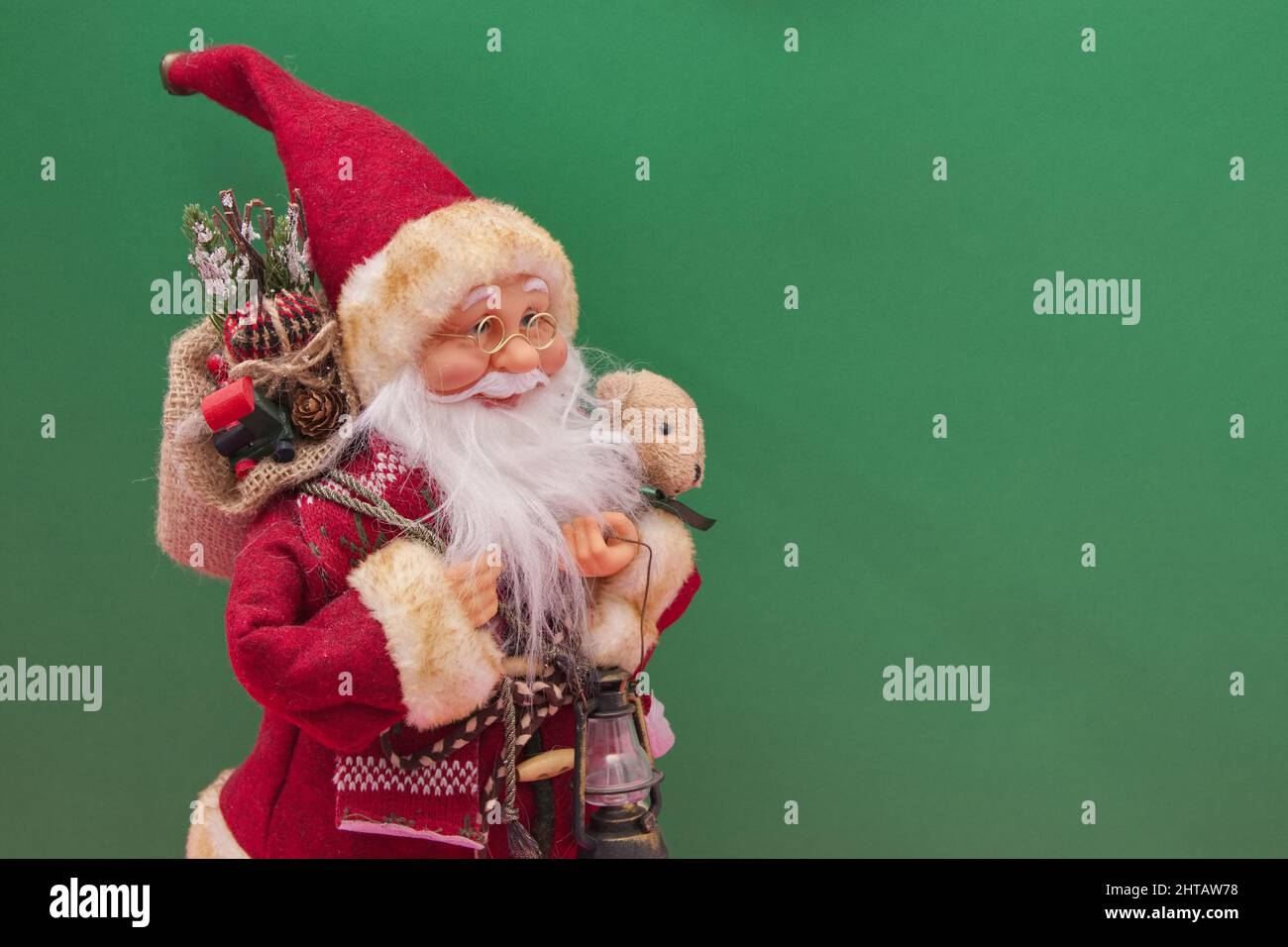 Closeup shot of a Santa Claus Stock Photo - Alamy