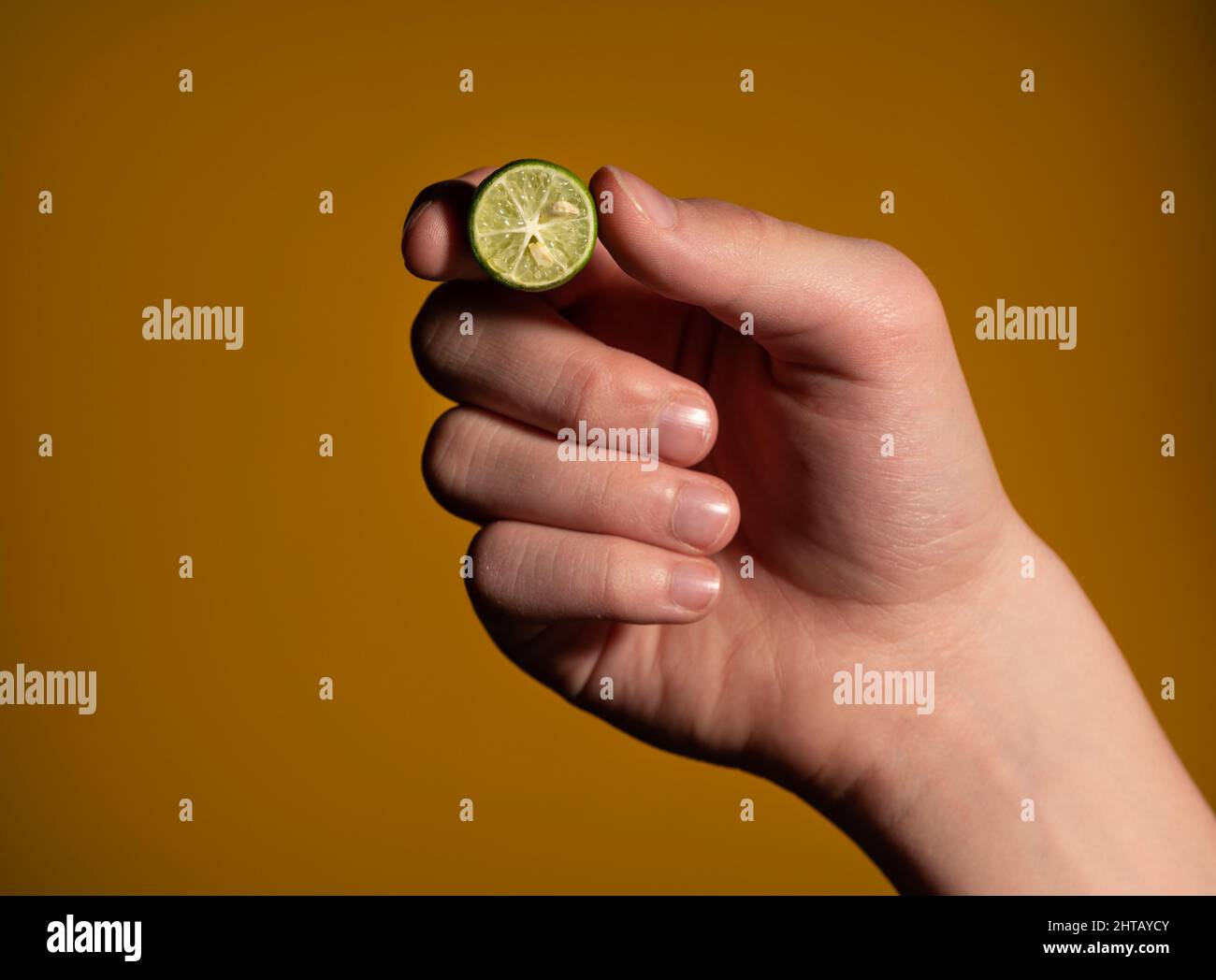 Half finger hi-res stock photography and images - Alamy