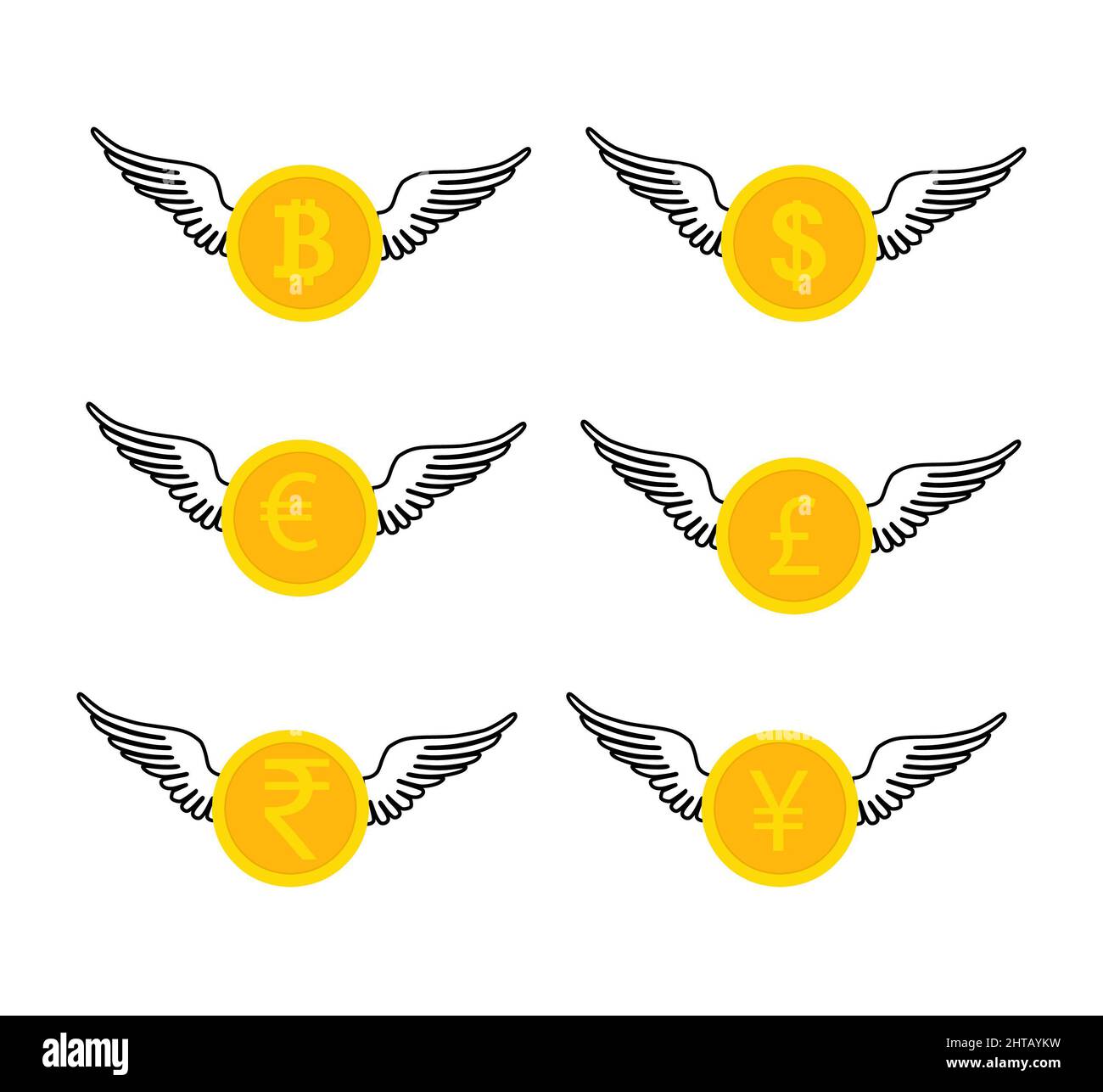 Different currency signs hi-res stock photography and images - Alamy