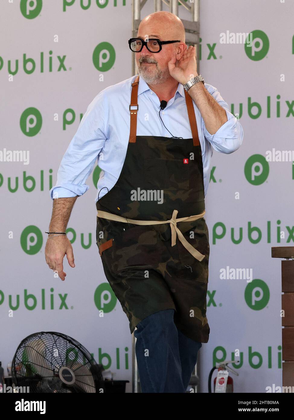 MIAMI BEACH, FL - FEBRUARY 27: Chef Andrew Zimmern is seen during the ...