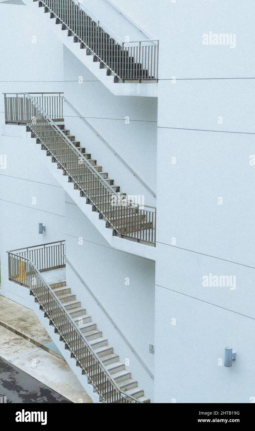 Closeup of stairs outside the building Stock Photo - Alamy