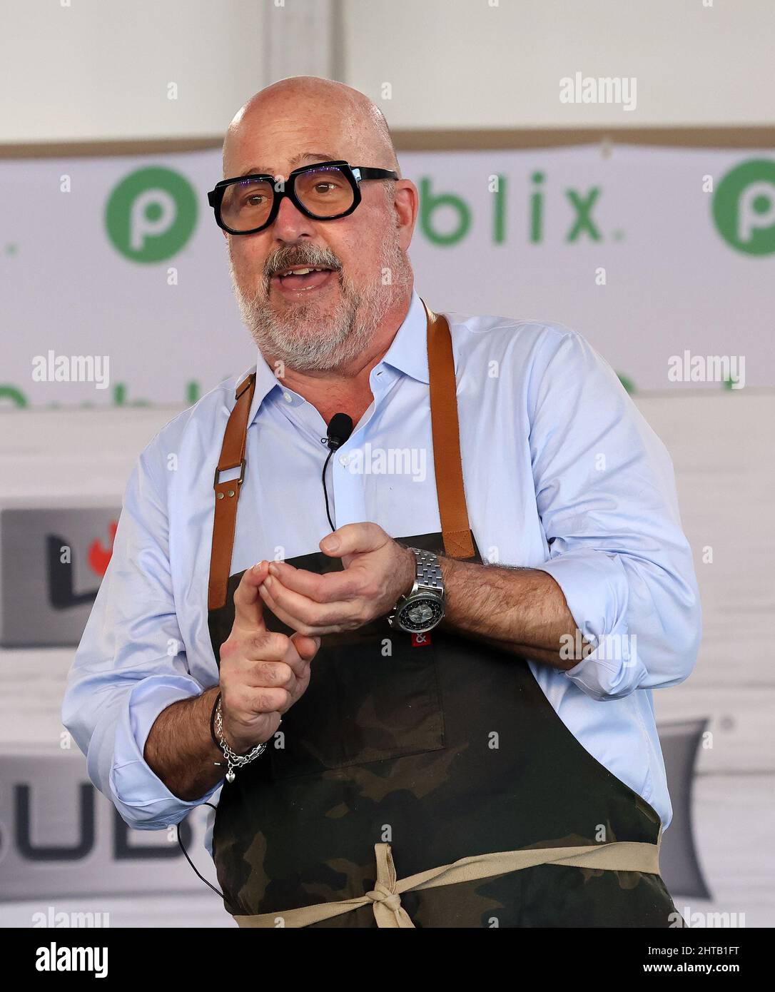 MIAMI BEACH, FL - FEBRUARY 27: Chef Andrew Zimmern is seen during the ...