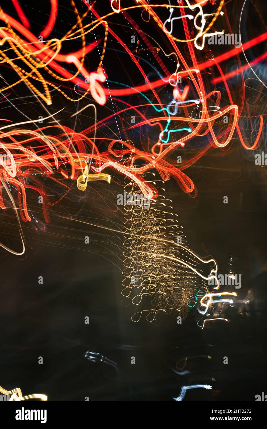 Abstract long shutter speed background Stock Photo - Alamy