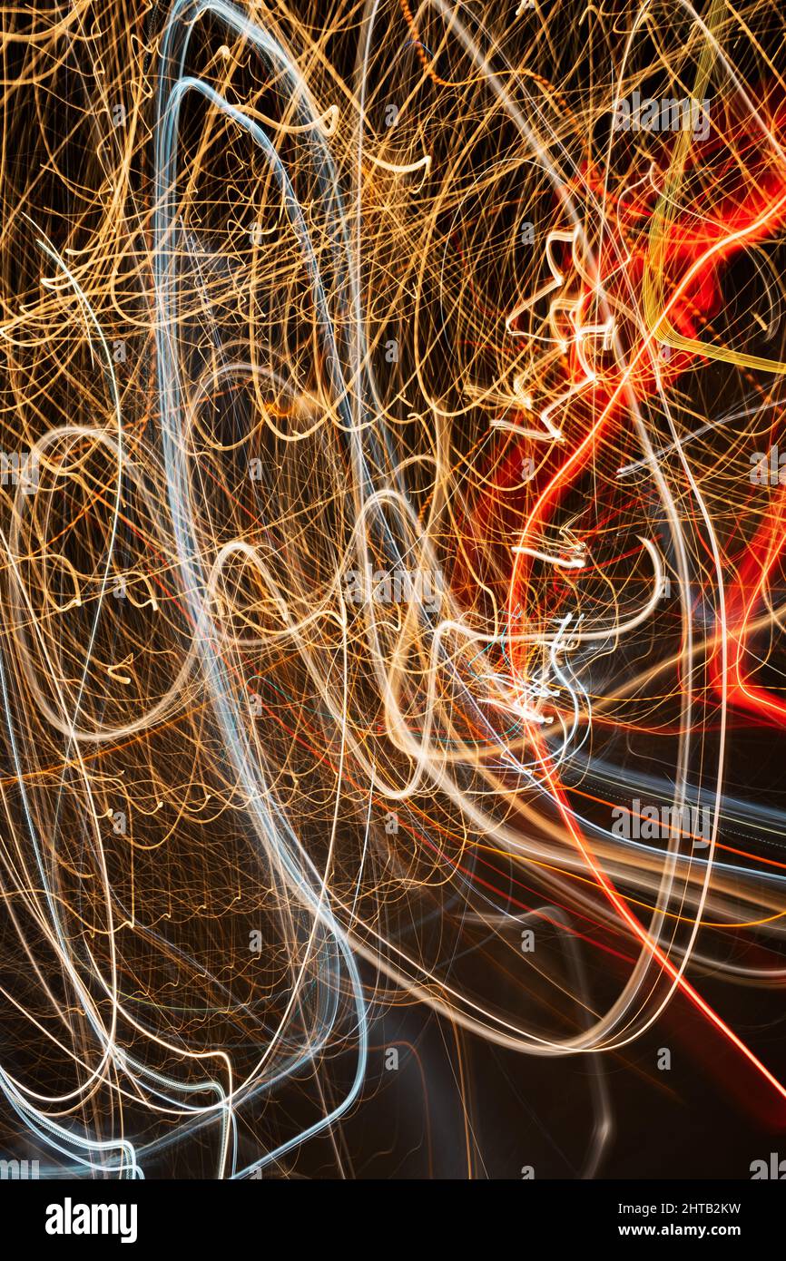 Abstract long shutter speed background Stock Photo - Alamy