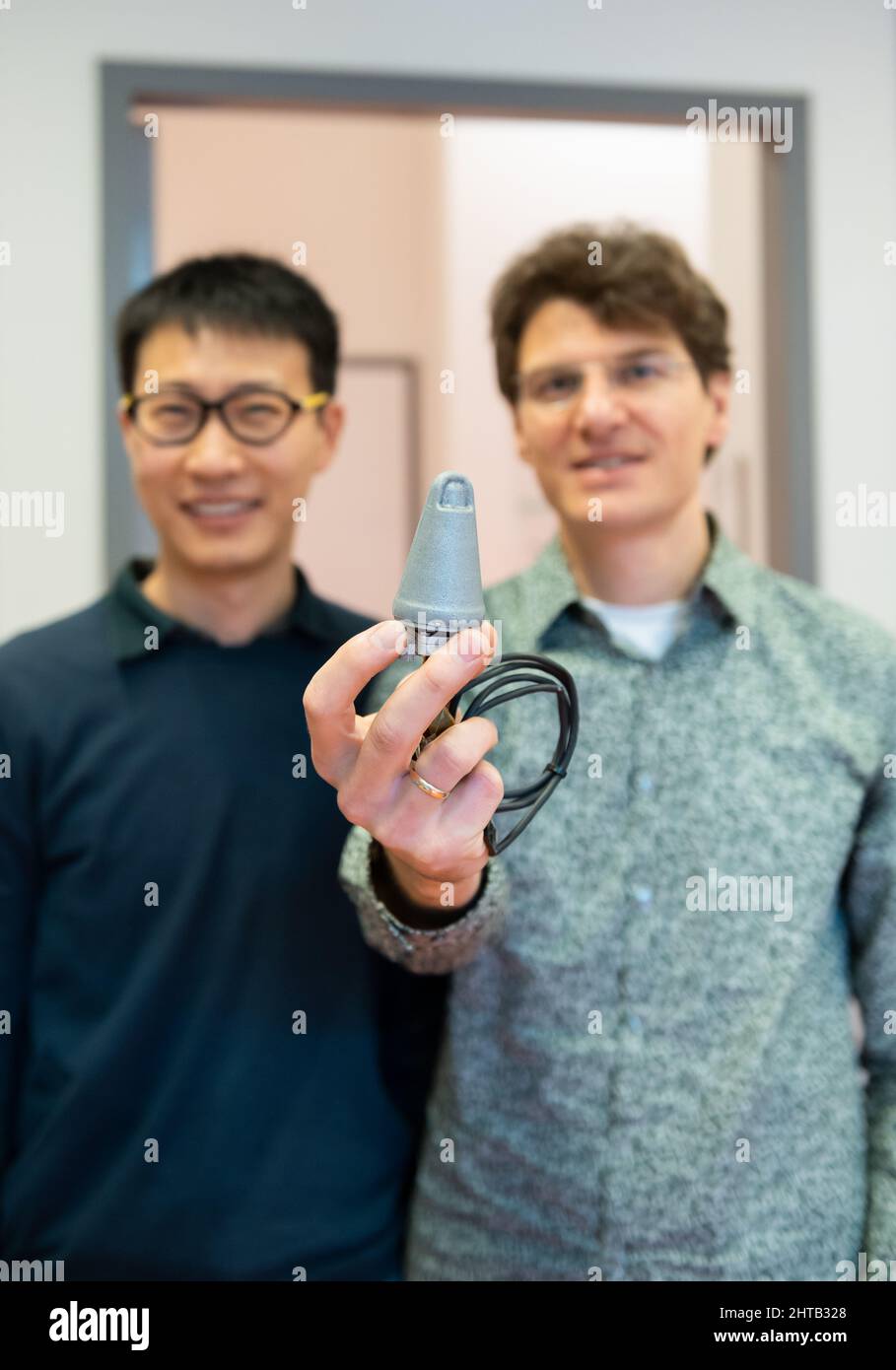 PRODUCTION - 03 February 2022, Baden-Wuerttemberg, Tübingen: Georg ...