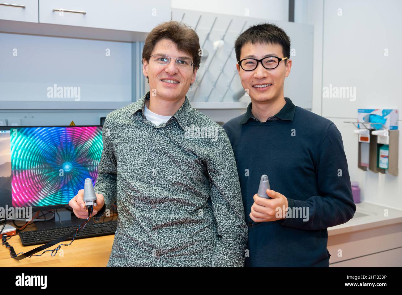 PRODUCTION - 03 February 2022, Baden-Wuerttemberg, Tübingen: Georg ...