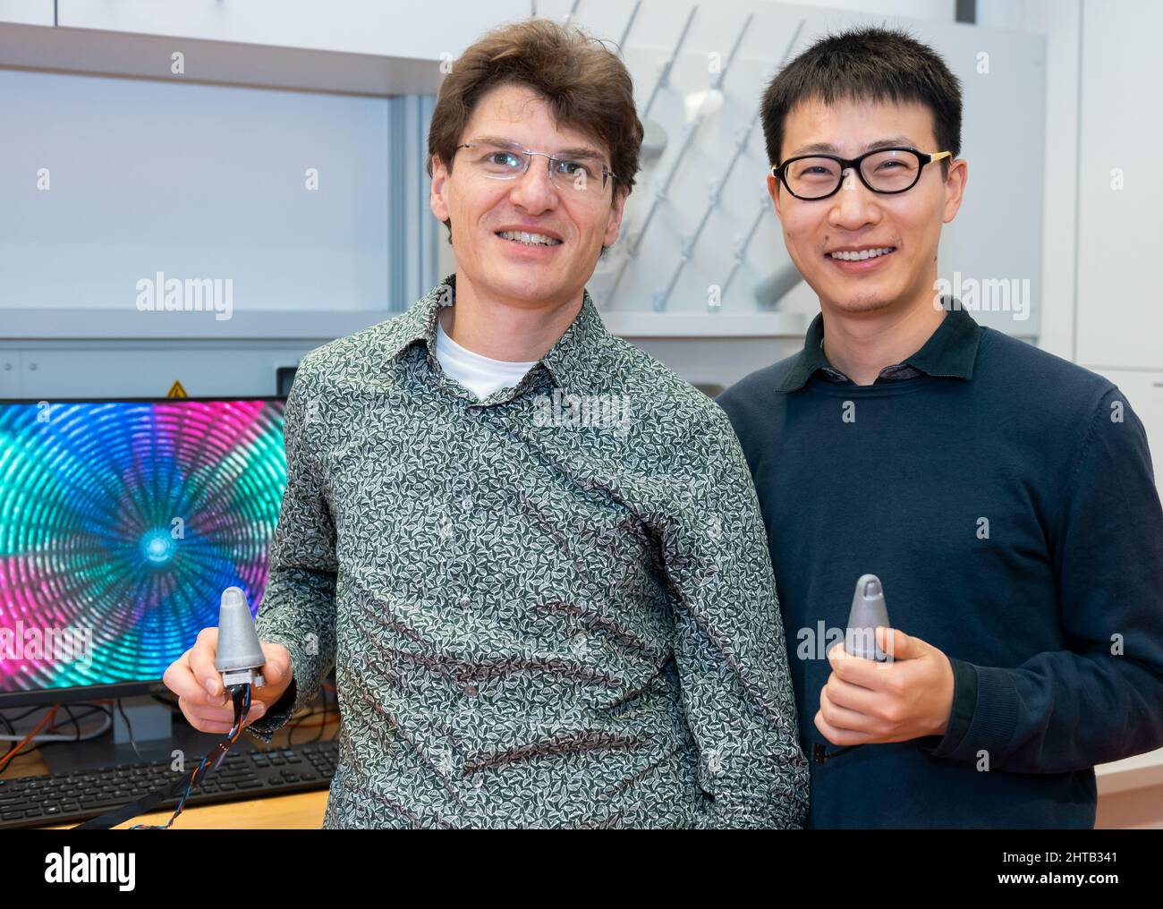 PRODUCTION - 03 February 2022, Baden-Wuerttemberg, Tübingen: Georg ...