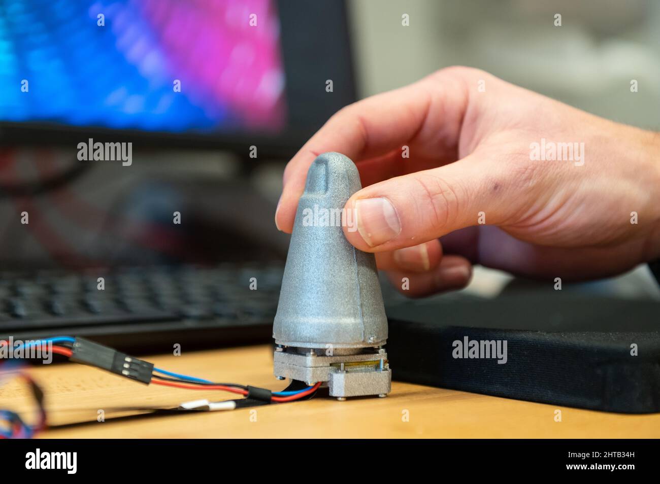 PRODUCTION - 03 February 2022, Baden-Wuerttemberg, Tübingen: Georg ...