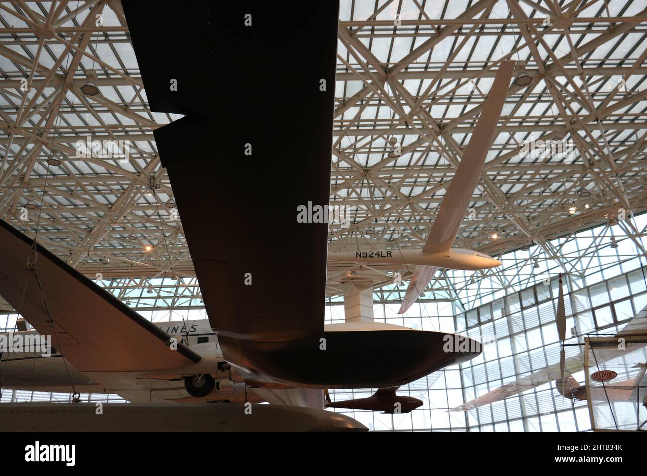 Aircraft flight in Seattle aviation museum in USA Stock Photo - Alamy