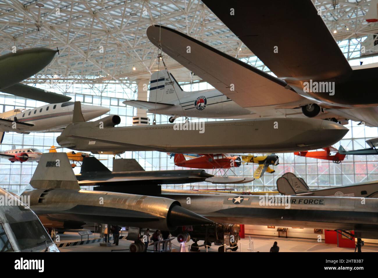 Aircraft flight in Seattle aviation museum in USA Stock Photo - Alamy