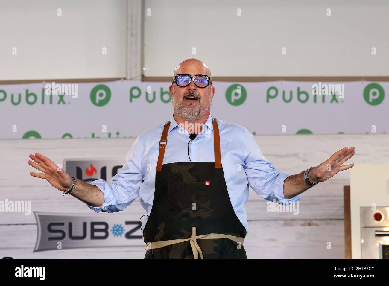 MIAMI BEACH, FL - FEBRUARY 27: Chef Andrew Zimmern is seen during the ...