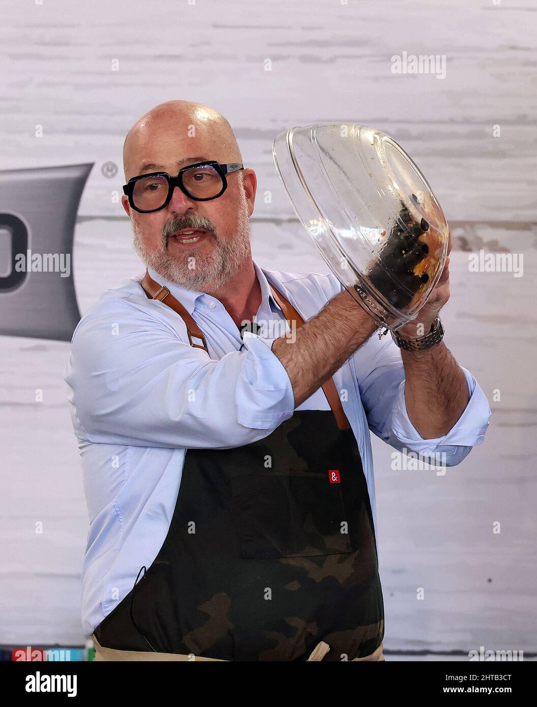 MIAMI BEACH, FL - FEBRUARY 27: Chef Andrew Zimmern is seen during the ...
