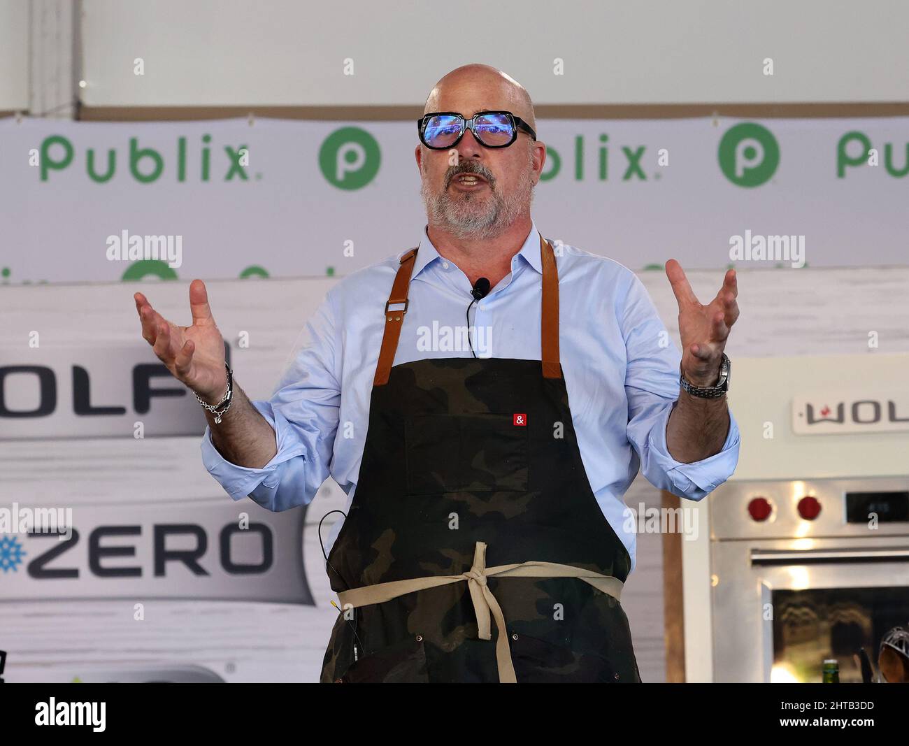 MIAMI BEACH, FL - FEBRUARY 27: Chef Andrew Zimmern is seen during the ...