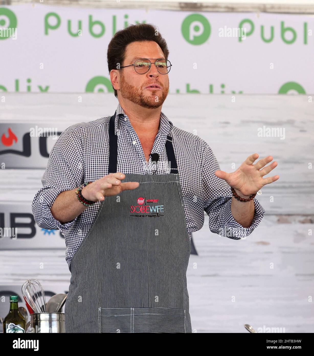 MIAMI BEACH, FL - FEBRUARY 27: Chef Scott Conant is seen during the ...