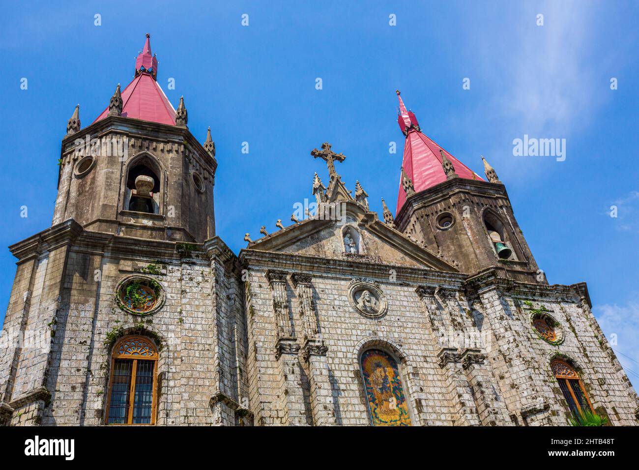 Beautiful view of the Molo Church in Iloilo City, Philippines Stock ...