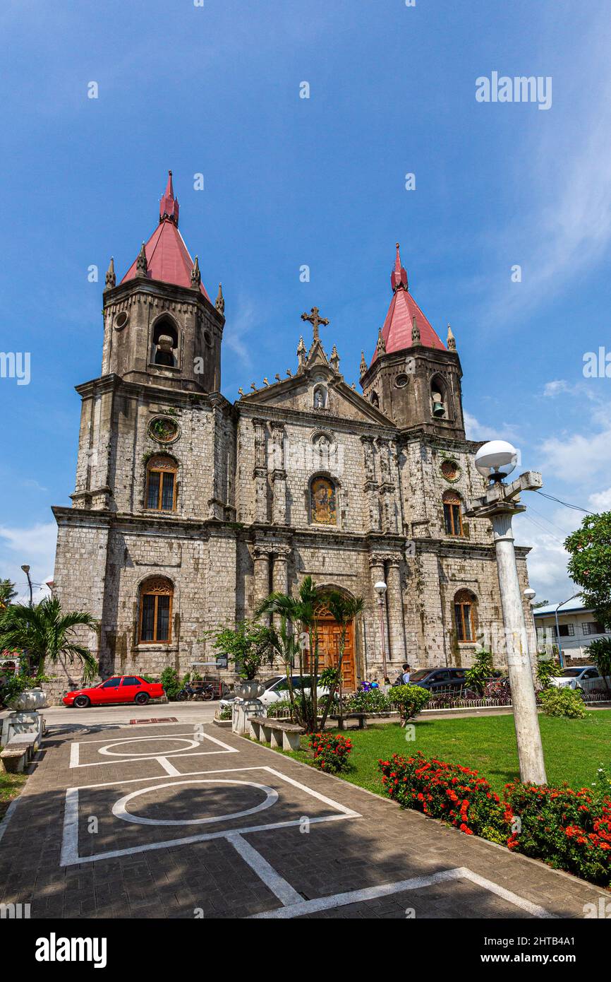 Beautiful view of the Molo Church in Iloilo City, Philippines Stock ...