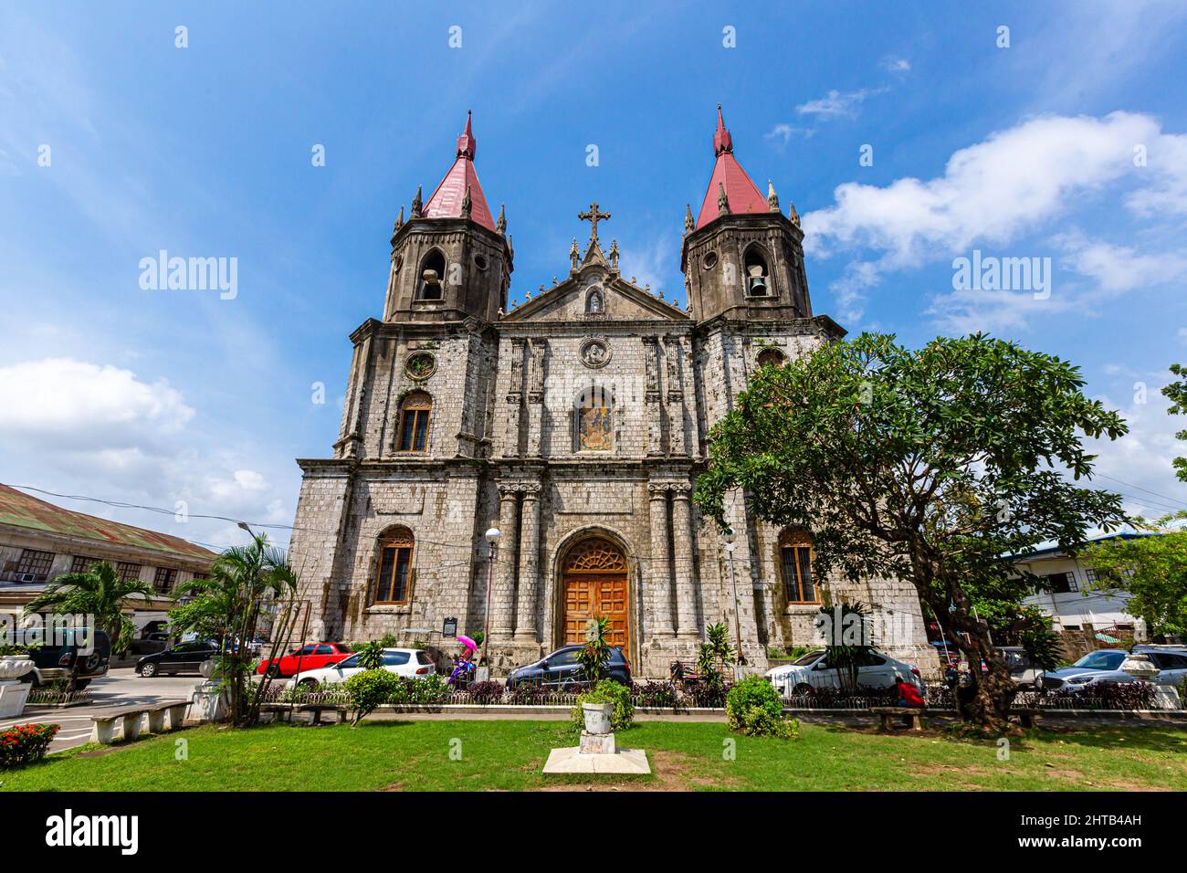 Beautiful view of the Molo Church in Iloilo City, Philippines Stock Photo - Alamy