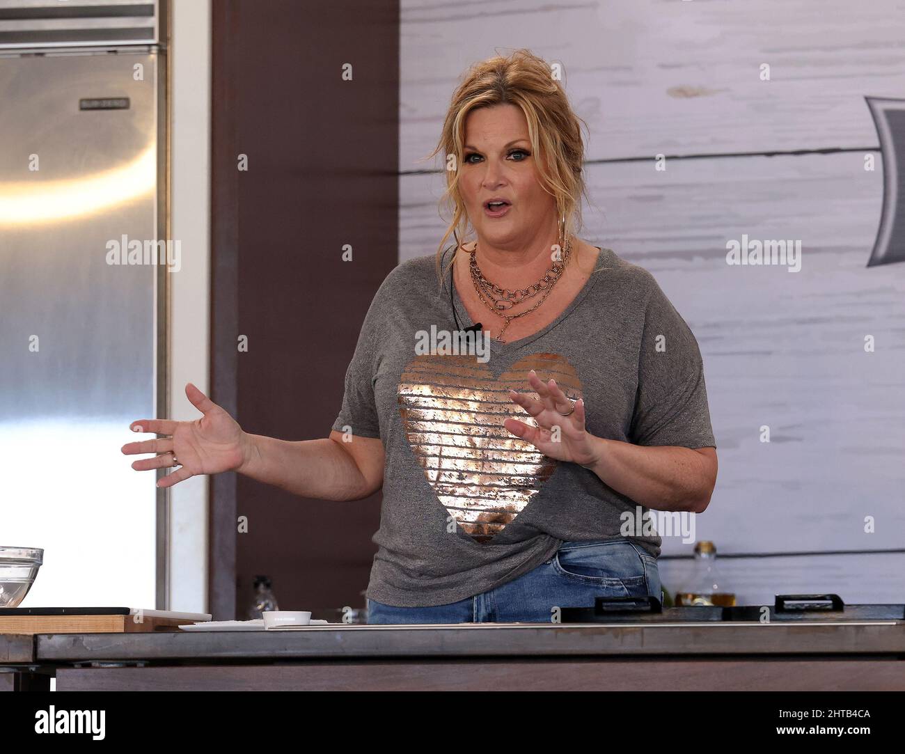 MIAMI BEACH, FL - FEBRUARY 27: Chef Trisha Yearwood is seen during the ...