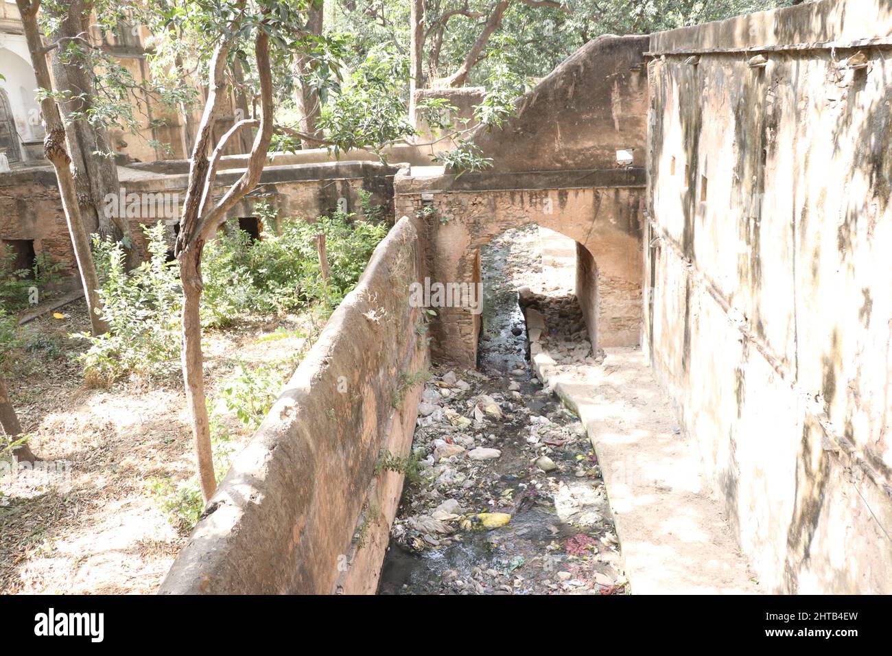 dirty water in plastic garbage in old house Stock Photo - Alamy