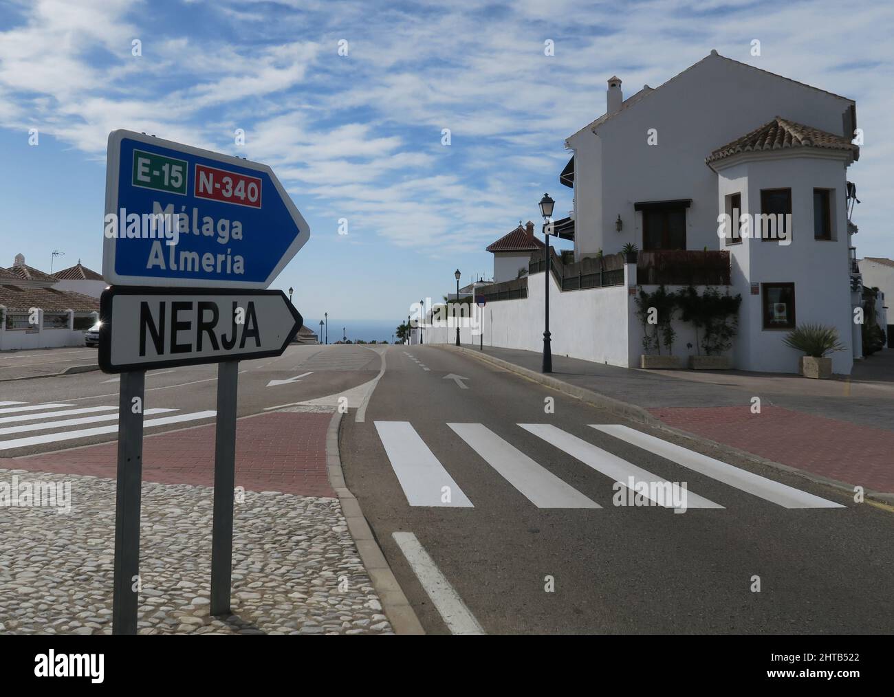 Traffic malaga sign hi-res stock photography and images - Alamy