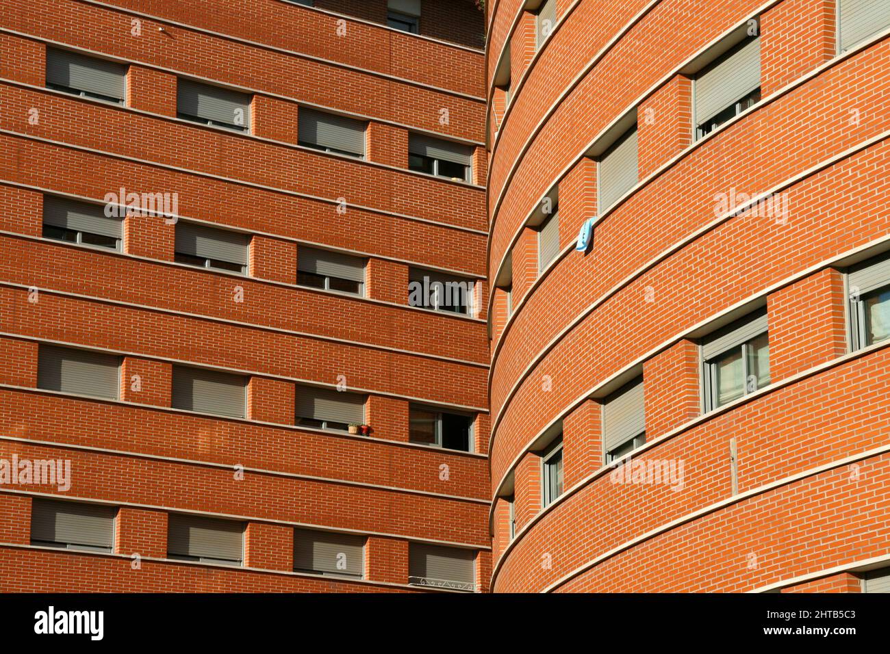 Closeup shot of a modern building in Bilbao, Spain Stock Photo - Alamy