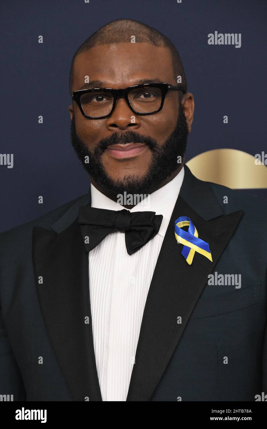 Los Angeles, USA. 27th Feb, 2022. Tyler Perry arrives at the 28th ...