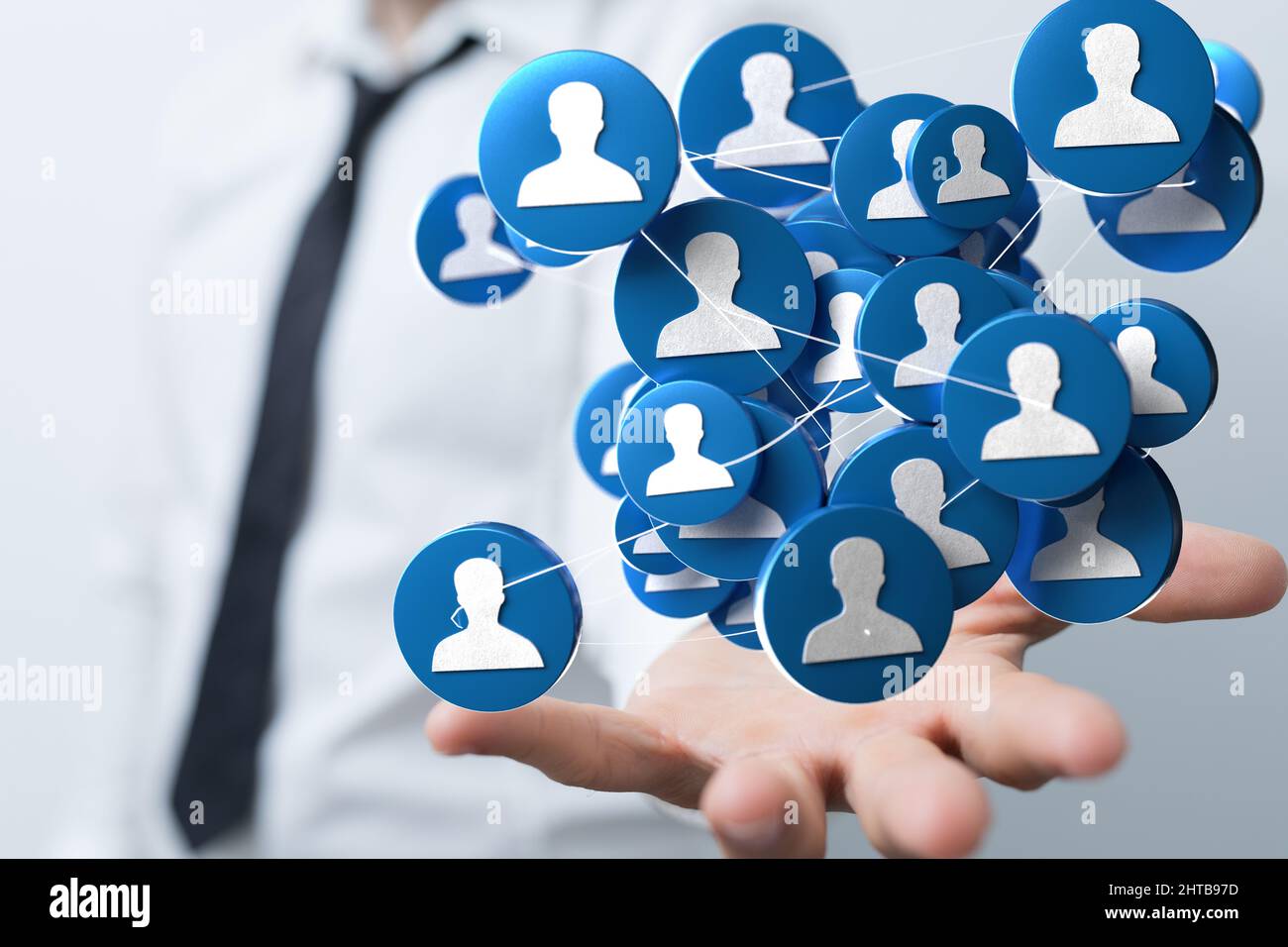 Illustration of internet net and data digital concept Stock Photo - Alamy