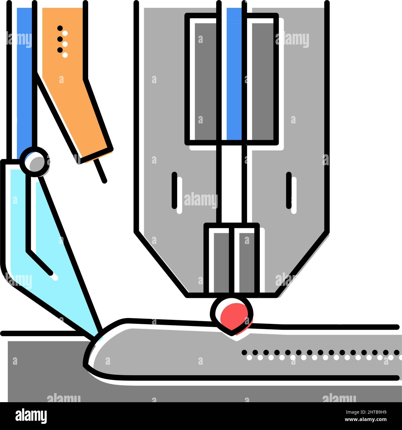 hyperbaric welding color icon vector illustration Stock Vector Image ...