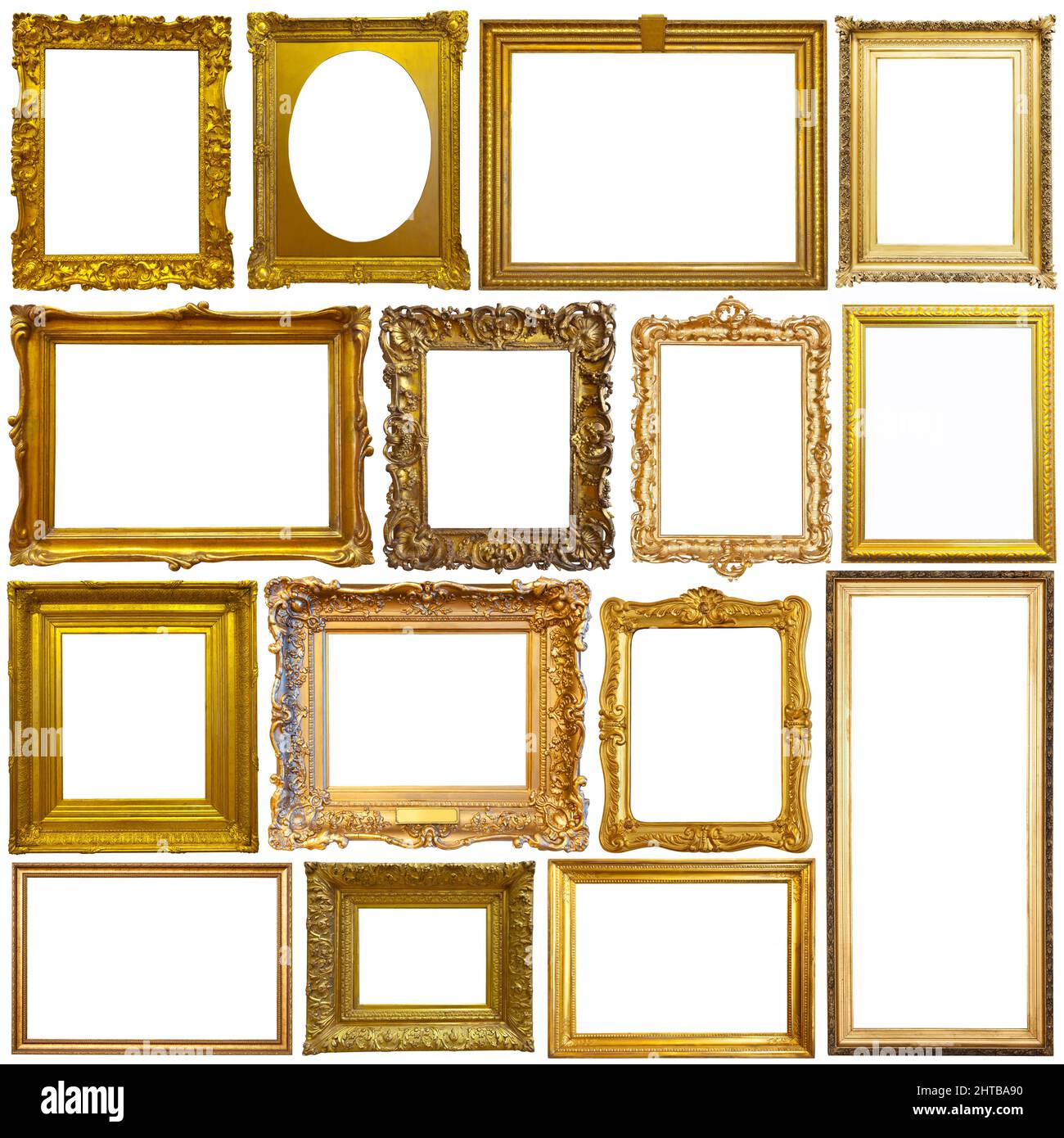 Metal wall frames Cut Out Stock Images & Pictures - Alamy