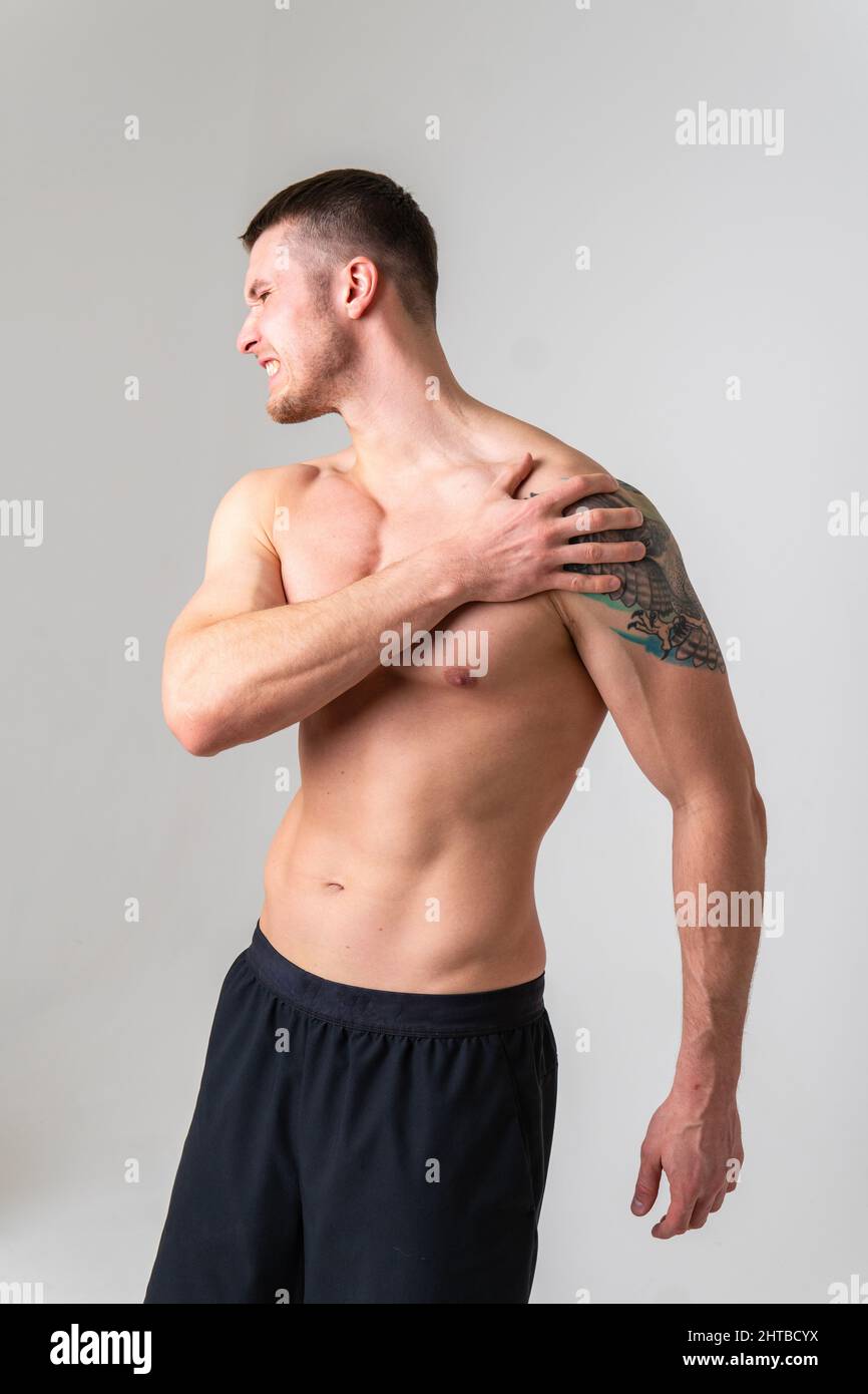 Shoulder pain stress hi-res stock photography and images - Alamy