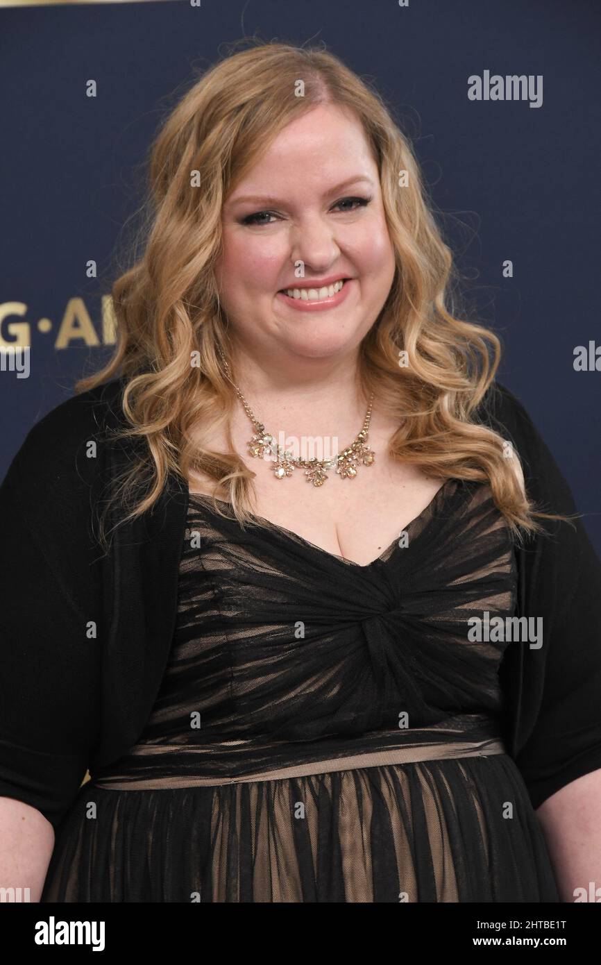 Los Angeles, USA. 27th Feb, 2022. Sarah Baker arrives at the 28th ...