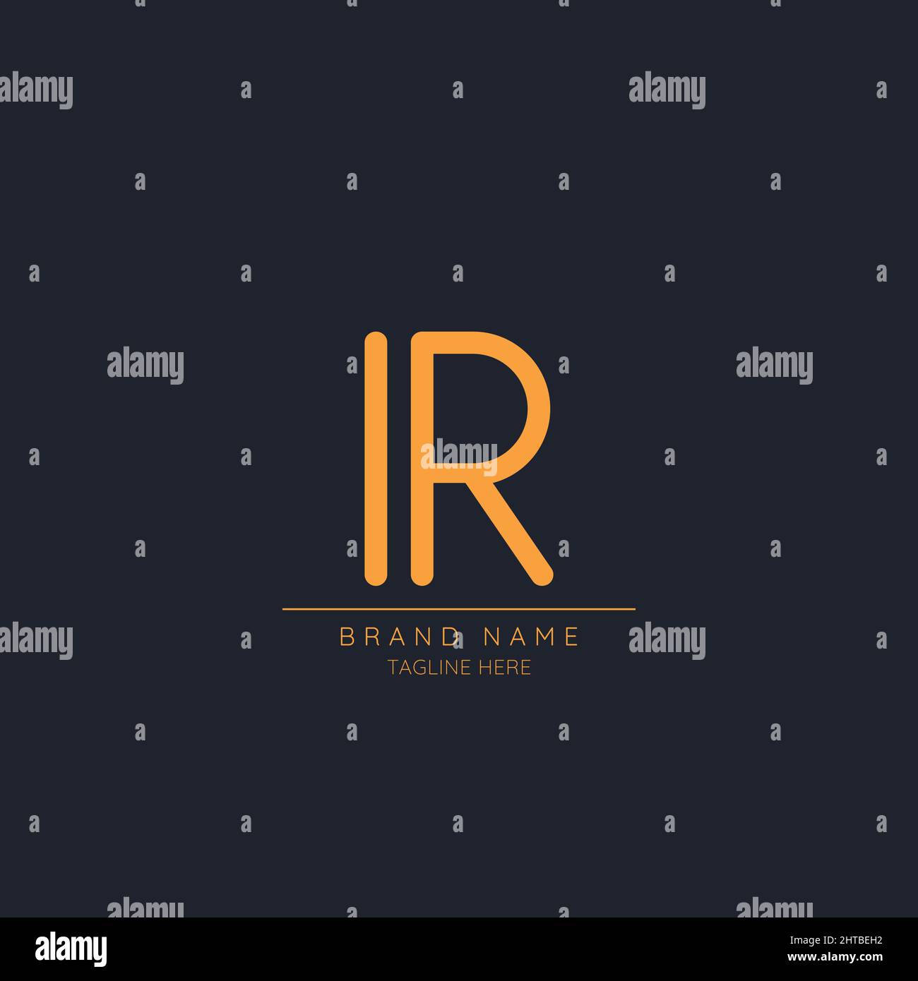 Modern initial letter R logo icon Stock Vector Image & Art - Alamy