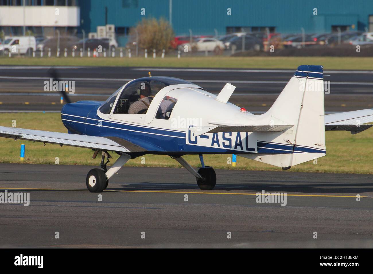 G-ASAL, the only Model 124 Scottish Aviation Bulldog, and former ...