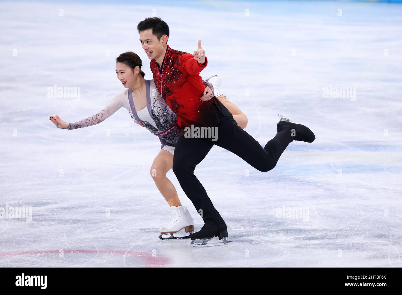 Beijing, China. 7th Feb, 2022. Peng Cheng & Jin Yang (CHN) Figure ...