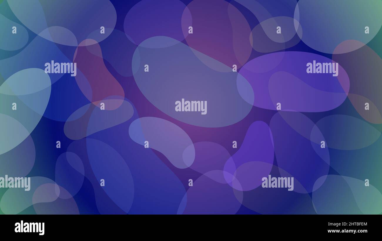 The light-sensitive gradient transparent particles on a purple ...