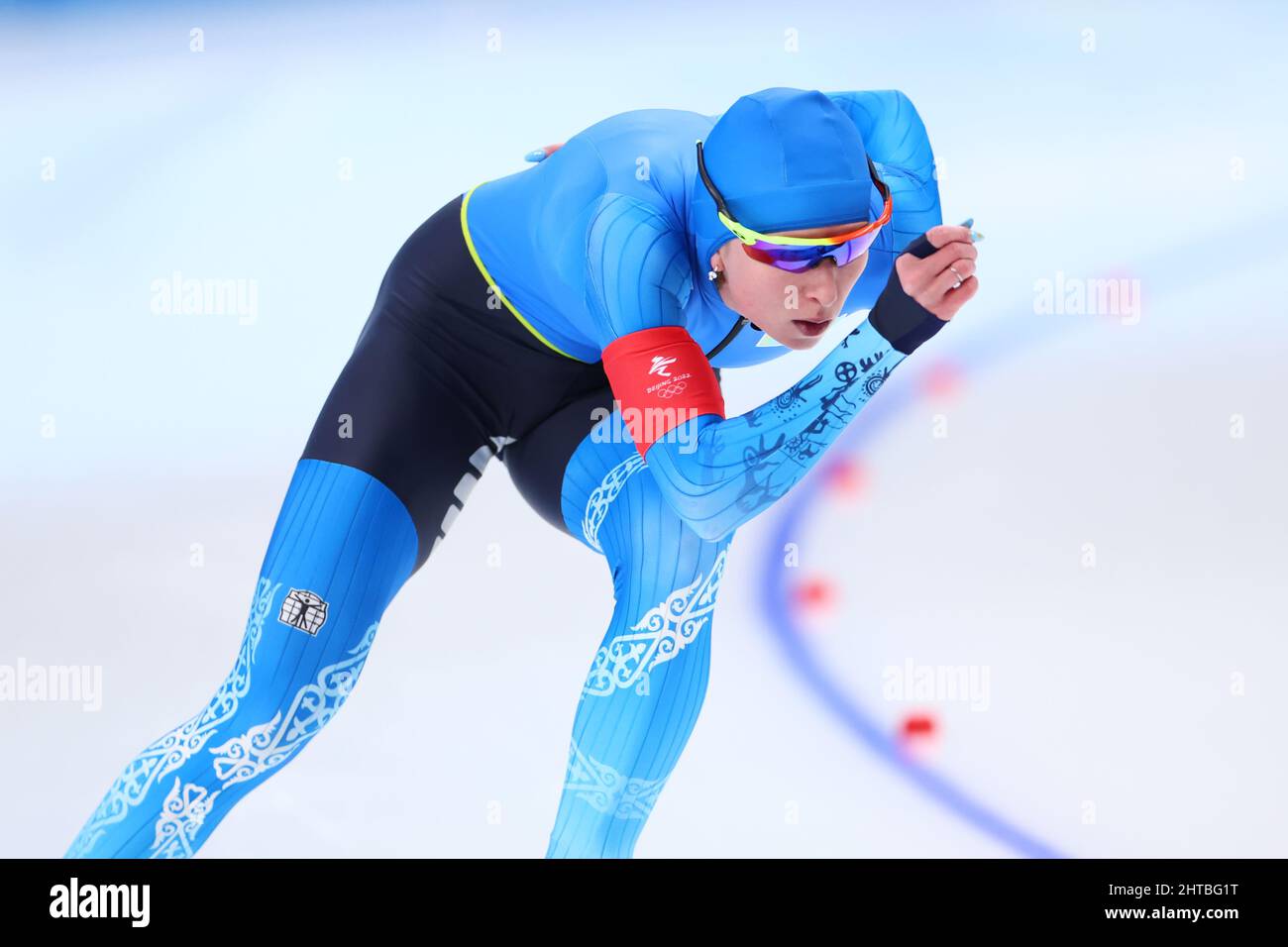 Beijing, China. 7th Feb, 2022. AIDOVA Yekaterina (KAZ) Speed Skating ...