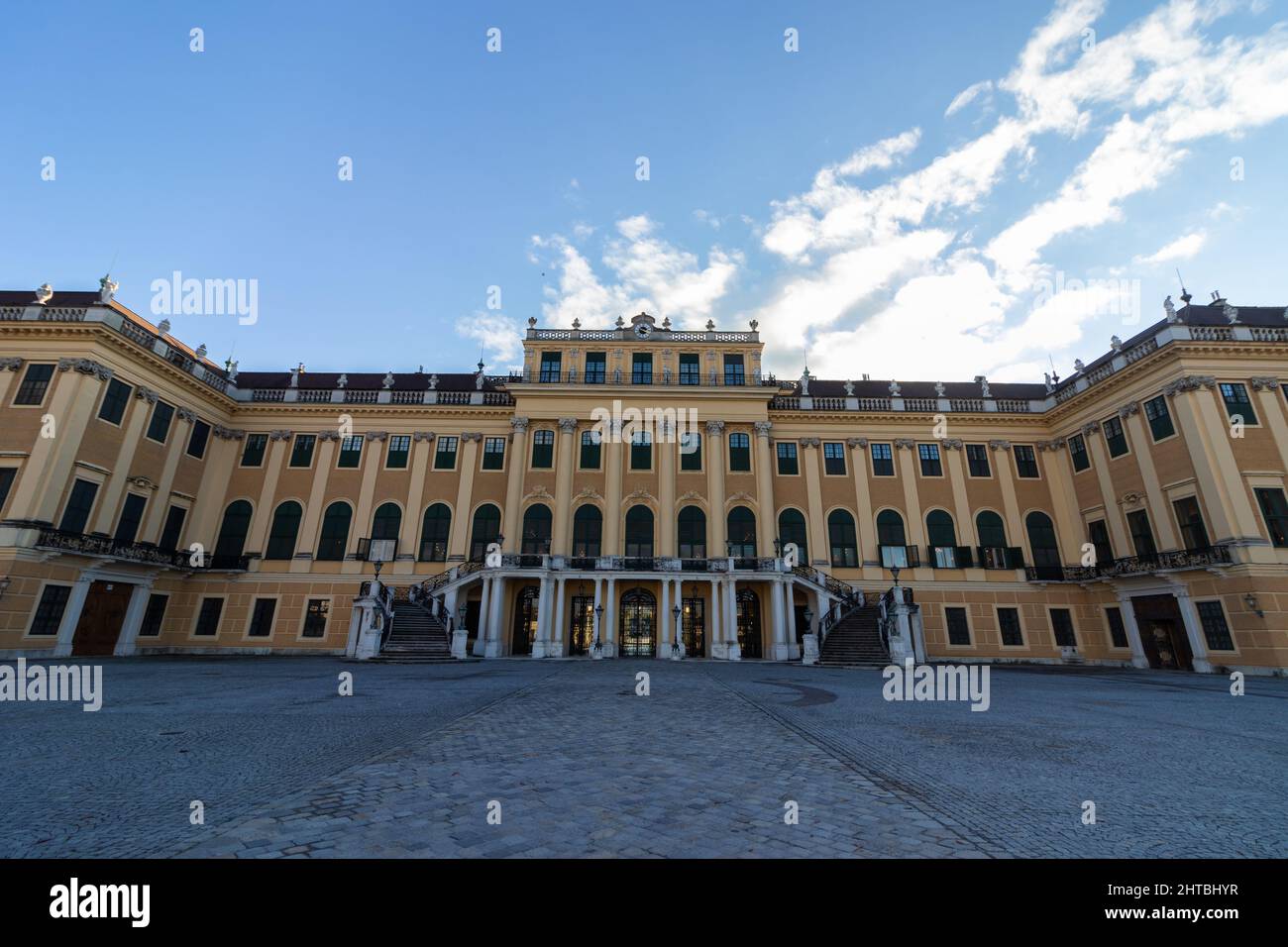 02-11-2021. vienna-austria. The central and magnificent building of the ...