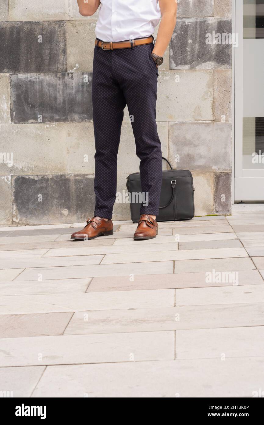 Closeup of a young enterprising man, striving for his business Stock ...