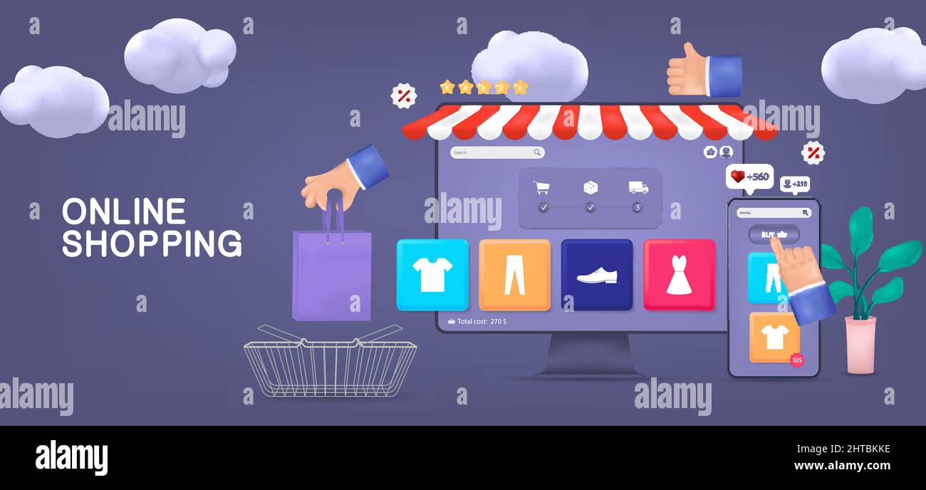 Store banner Stock Vector Images - Alamy