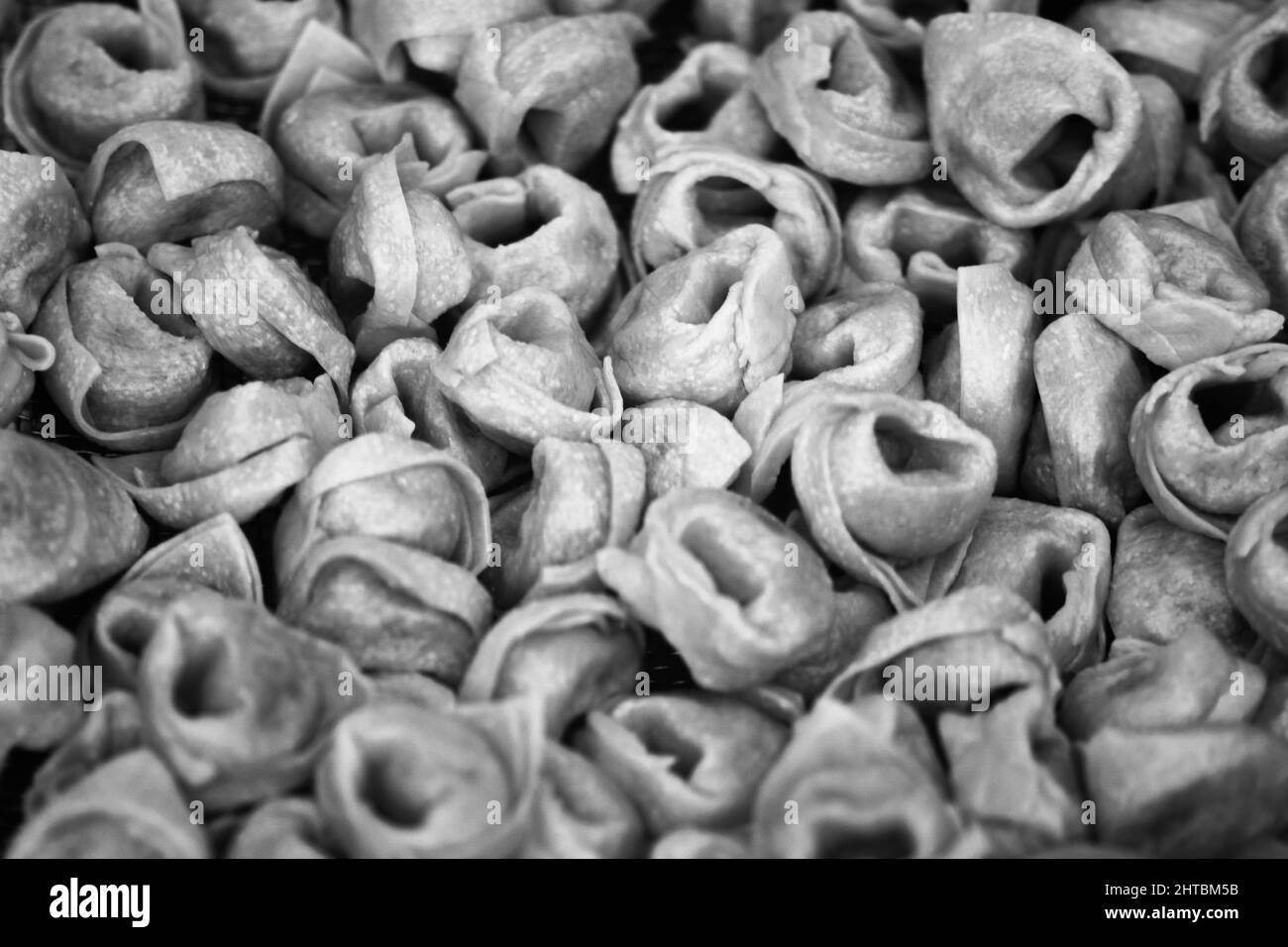 Dumpling Black and White Stock Photos & Images - Alamy