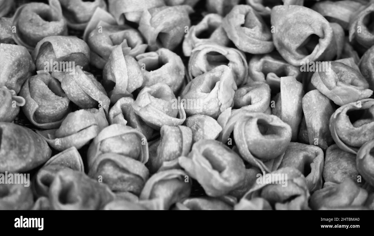 To cook the dumplings Black and White Stock Photos & Images - Alamy