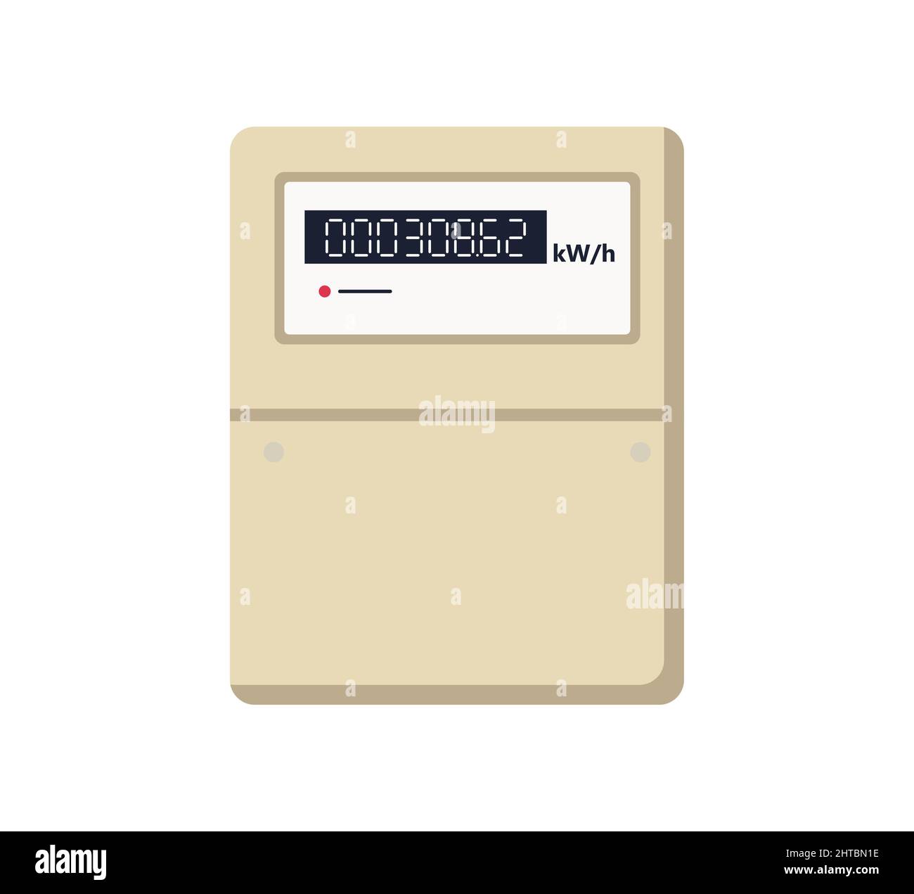 Electric meter. Automatic meter electric power. Household or industrial ...