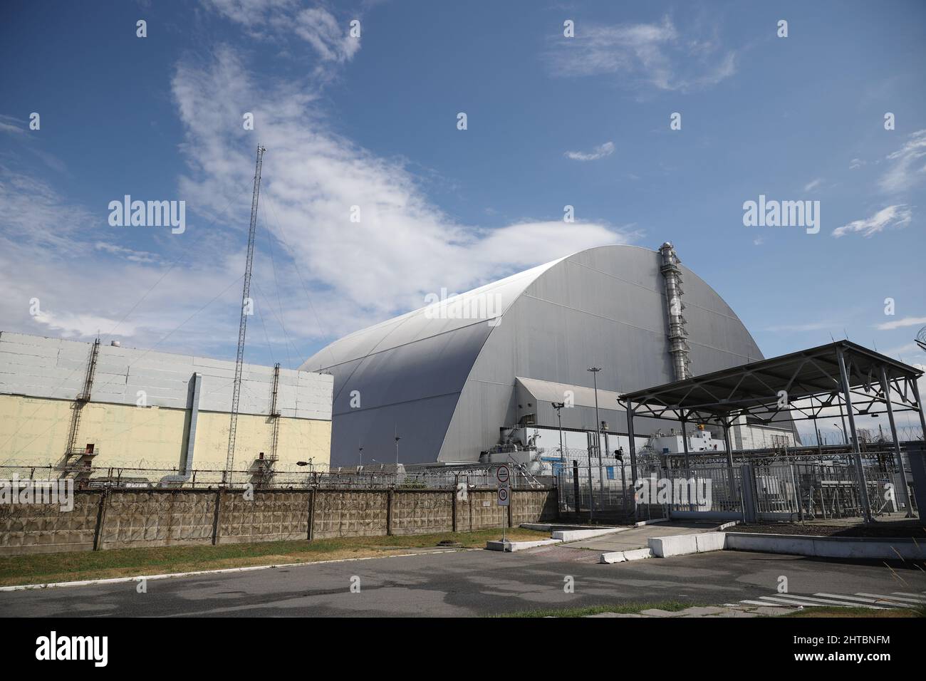 Chernobyl Nuclear Power Plant in Chernobyl Exclusion Zone, Chernobyl ...