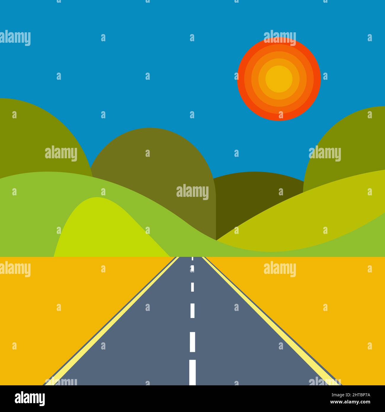 Crag view Stock Vector Images - Alamy